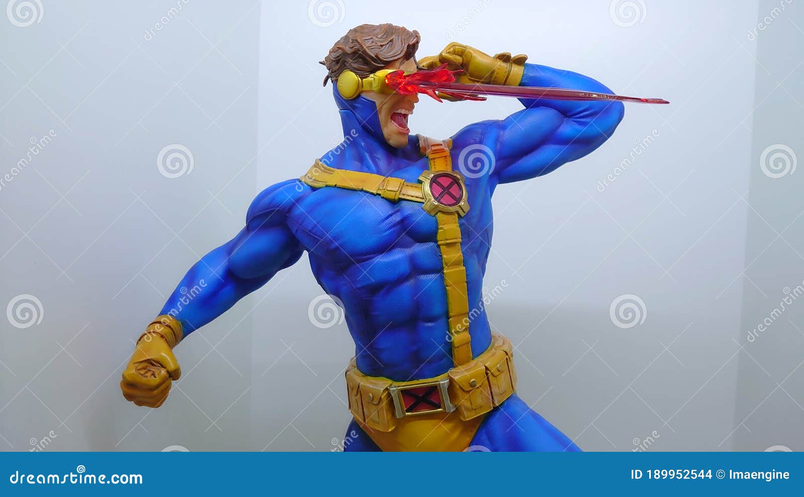 Custom 1/4 X Men Cyclops Statue - Super Heroes Action Figure With Light ...