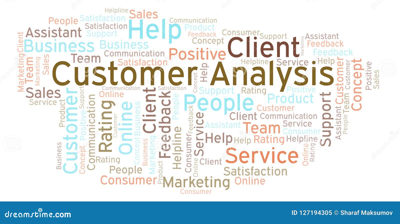 Customer Analysis Chart Stock Image | CartoonDealer.com #16242001