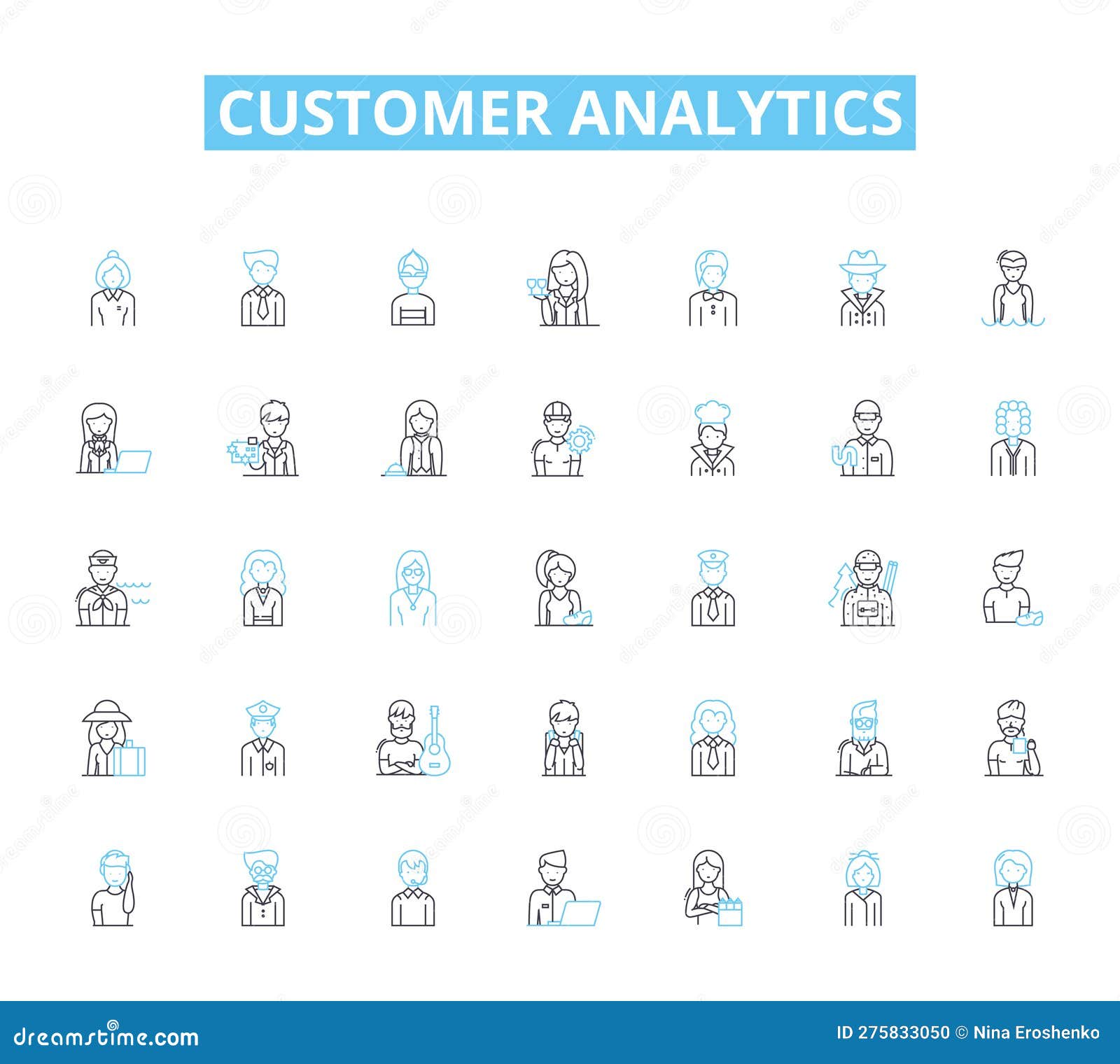 Customer Churn Rate Concept. Client Or Employee Attrition Stock ...