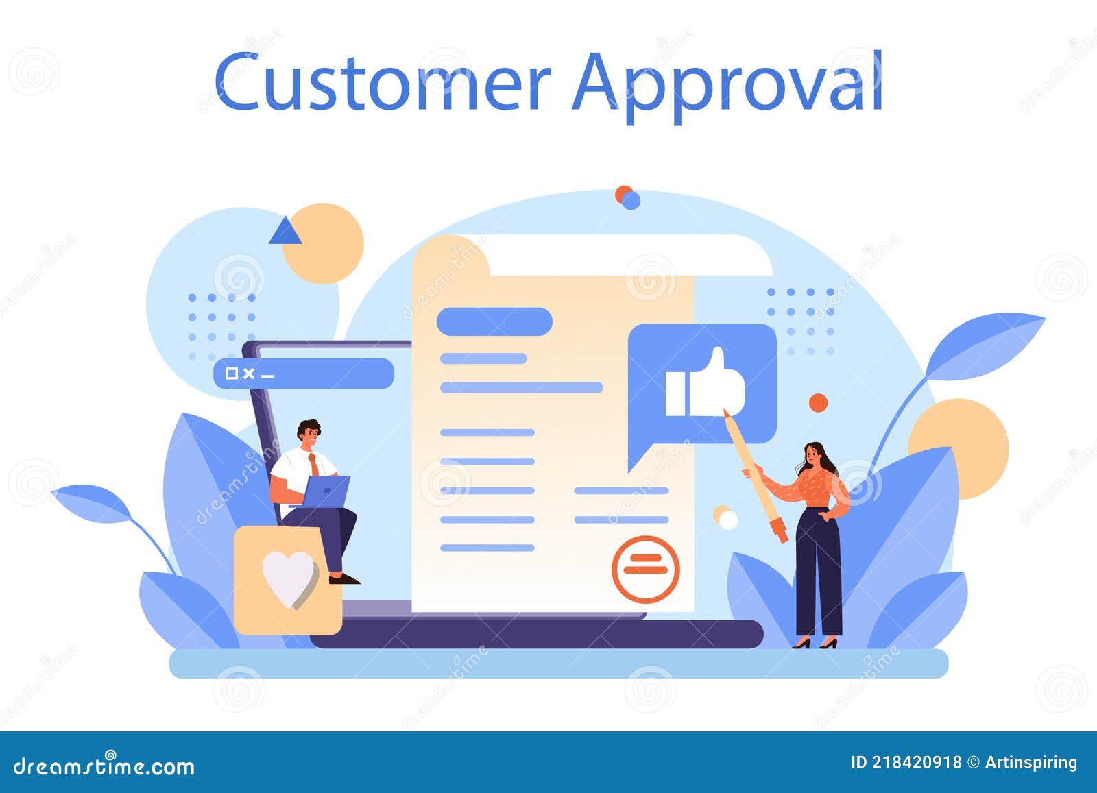 Customer Approval Concept. Marketing Program Development for Client ...
