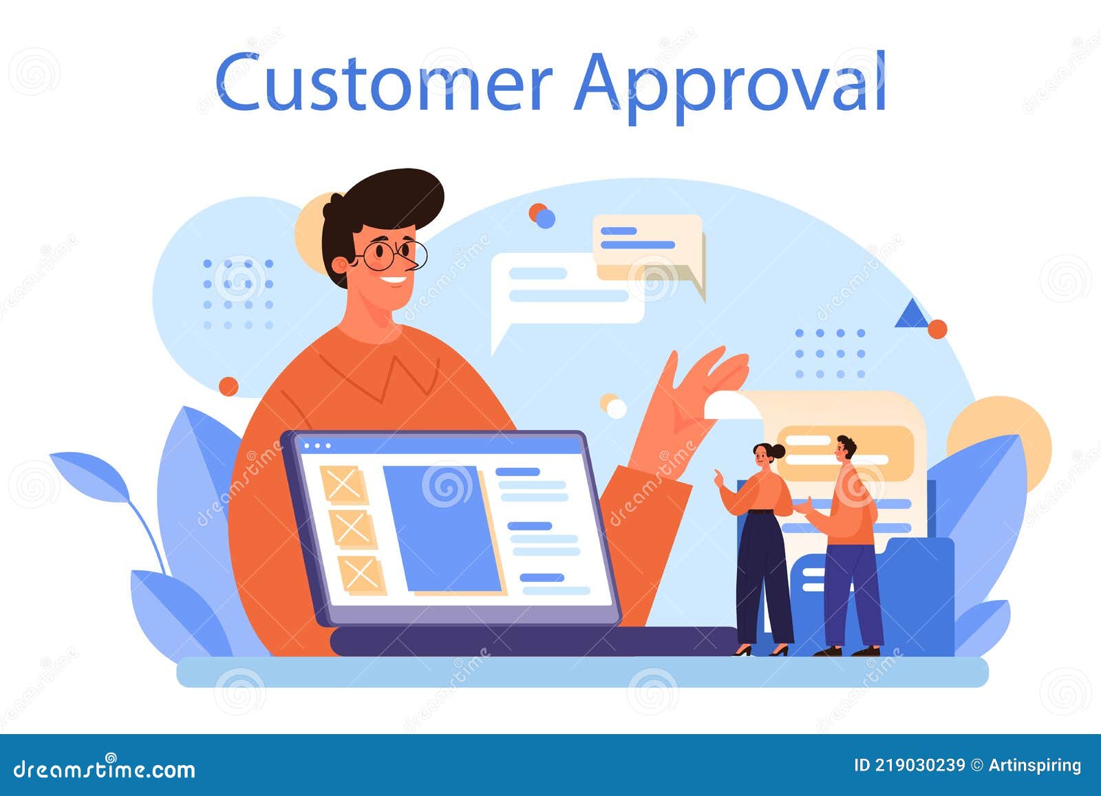 Customer Approval Concept. Marketing Program Development for Client ...