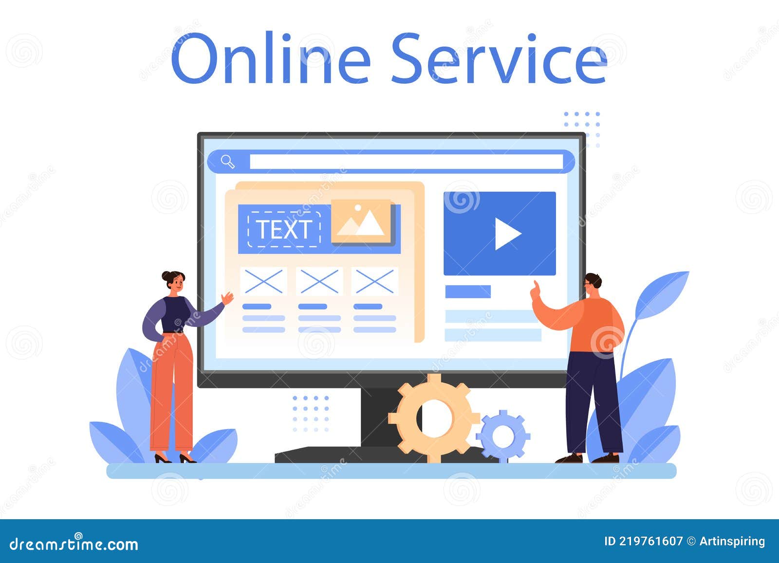 Customer Approval Online Service or Platform. Marketing Program Stock ...