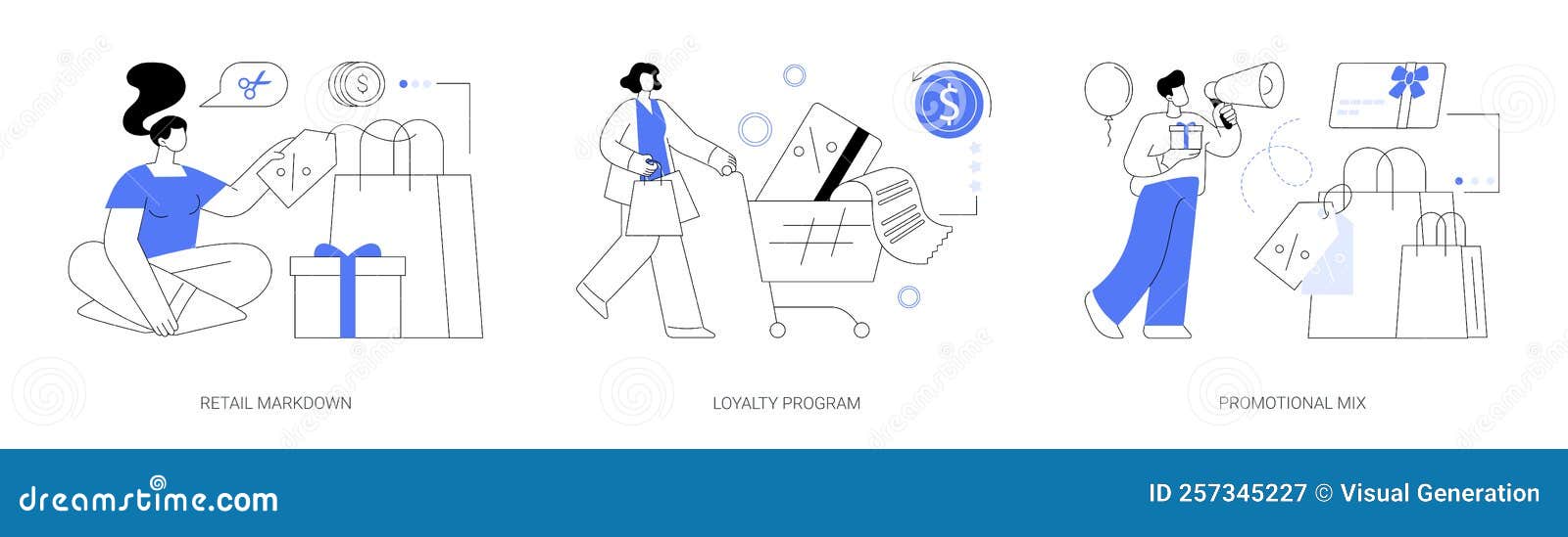 Customer Attraction Abstract Concept Vector Illustrations. Stock ...