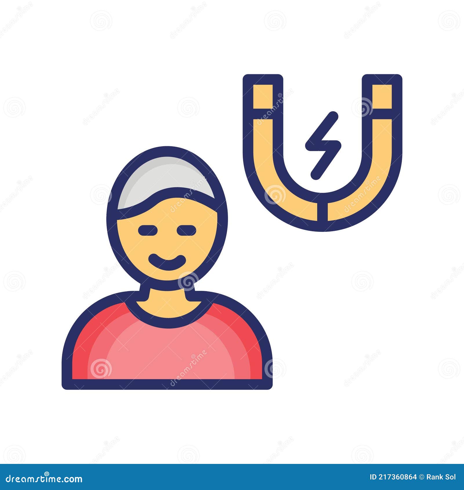 Customer Attraction Isolated Vector Icon Which Can Easily Modify or ...