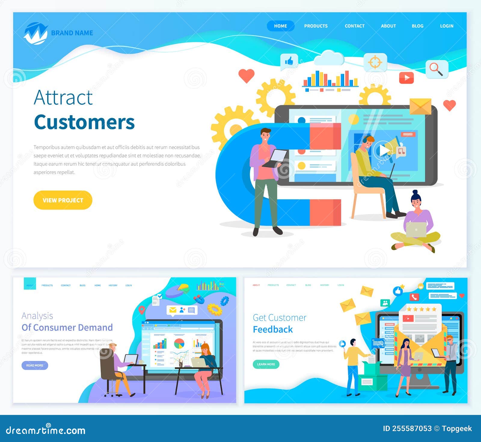 Customer Attraction, Analysis of Consumer Demand, Get Customer Feedback ...