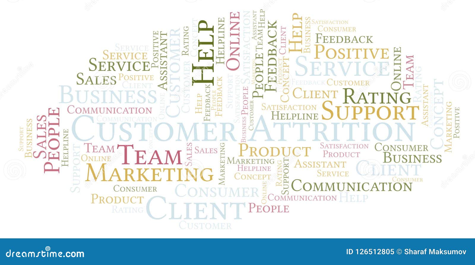 Customer Attrition Vector Infographic In Minimal Flat Line Style ...