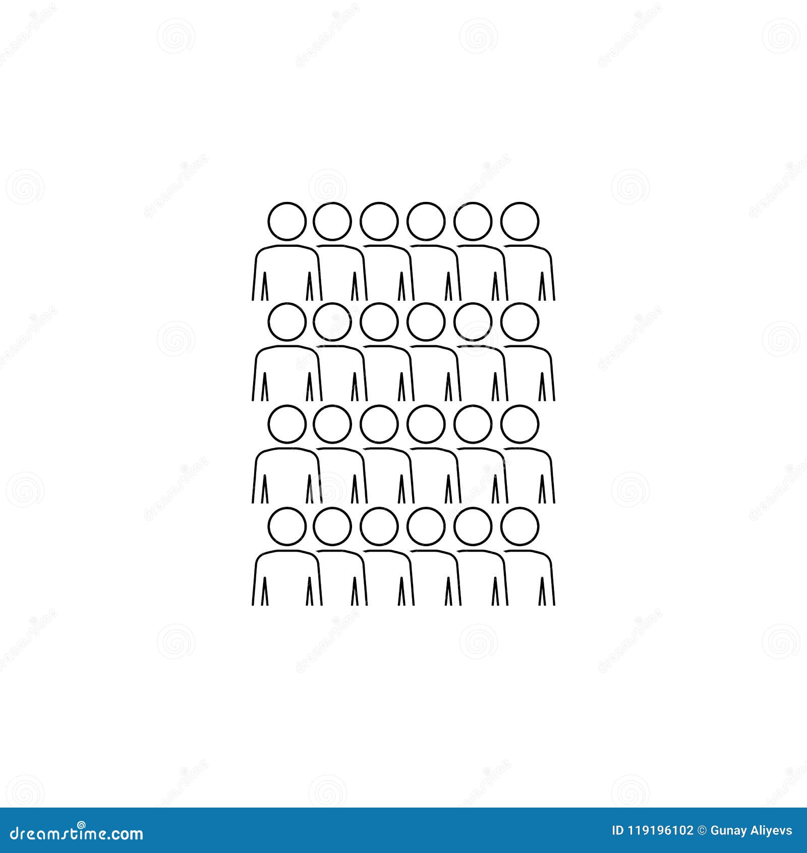 Customer Base Icon. Element of Business Icon for Mobile Concept and Web ...