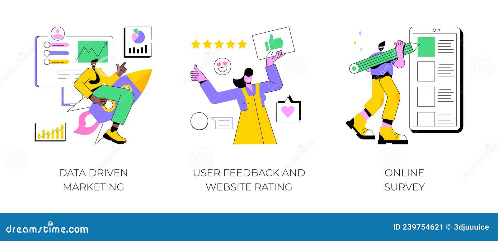 Customer Behavior Analysis Abstract Concept Vector Illustrations. Stock ...