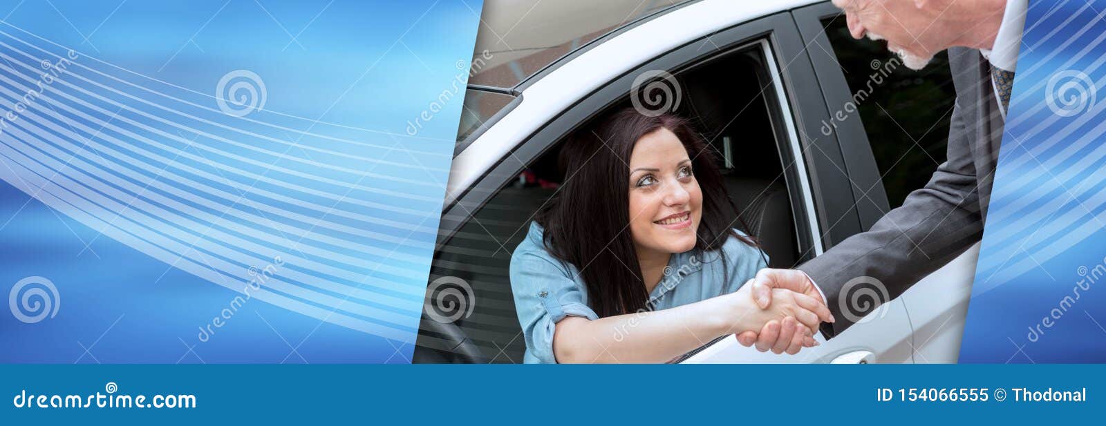 Customer and Car Salesman Shaking Hands; Panoramic Banner Stock Image ... Customer and Car Salesman Shaking Hands; Panoramic Banner Stock Image ...
