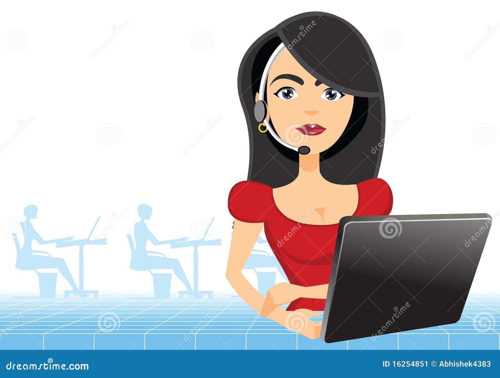 Customer care stock illustration. Illustration of associates - 16254851