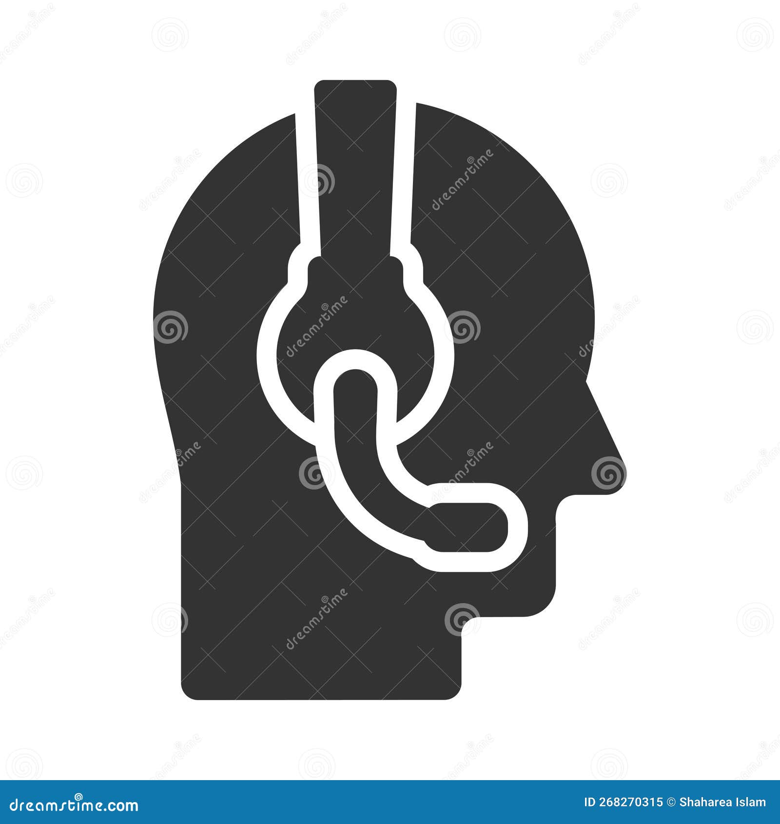 Customer care icon stock vector. Illustration of symbol - 268270315