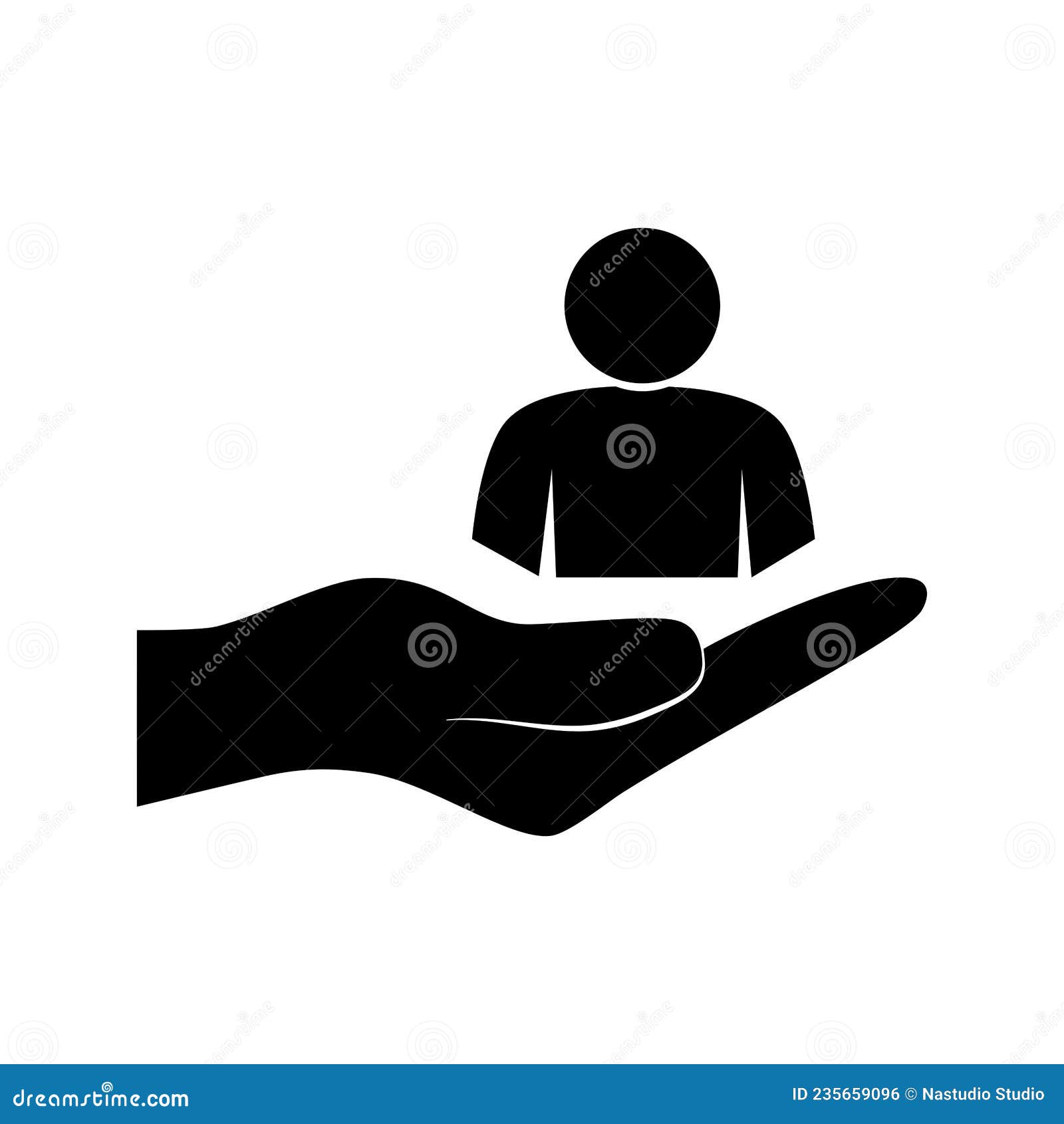 Customer Care Icon. Maintaining Relationships with Customers Stock ...