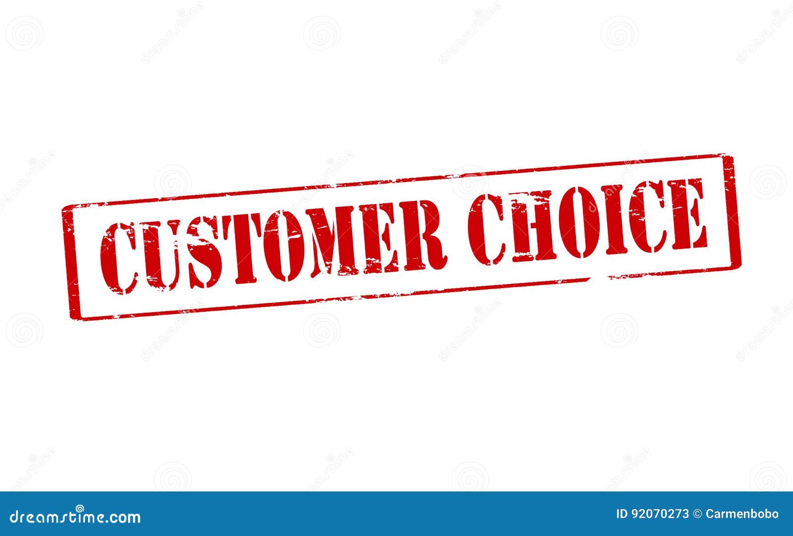 Customer choice stock illustration. Illustration of customer - 92070273