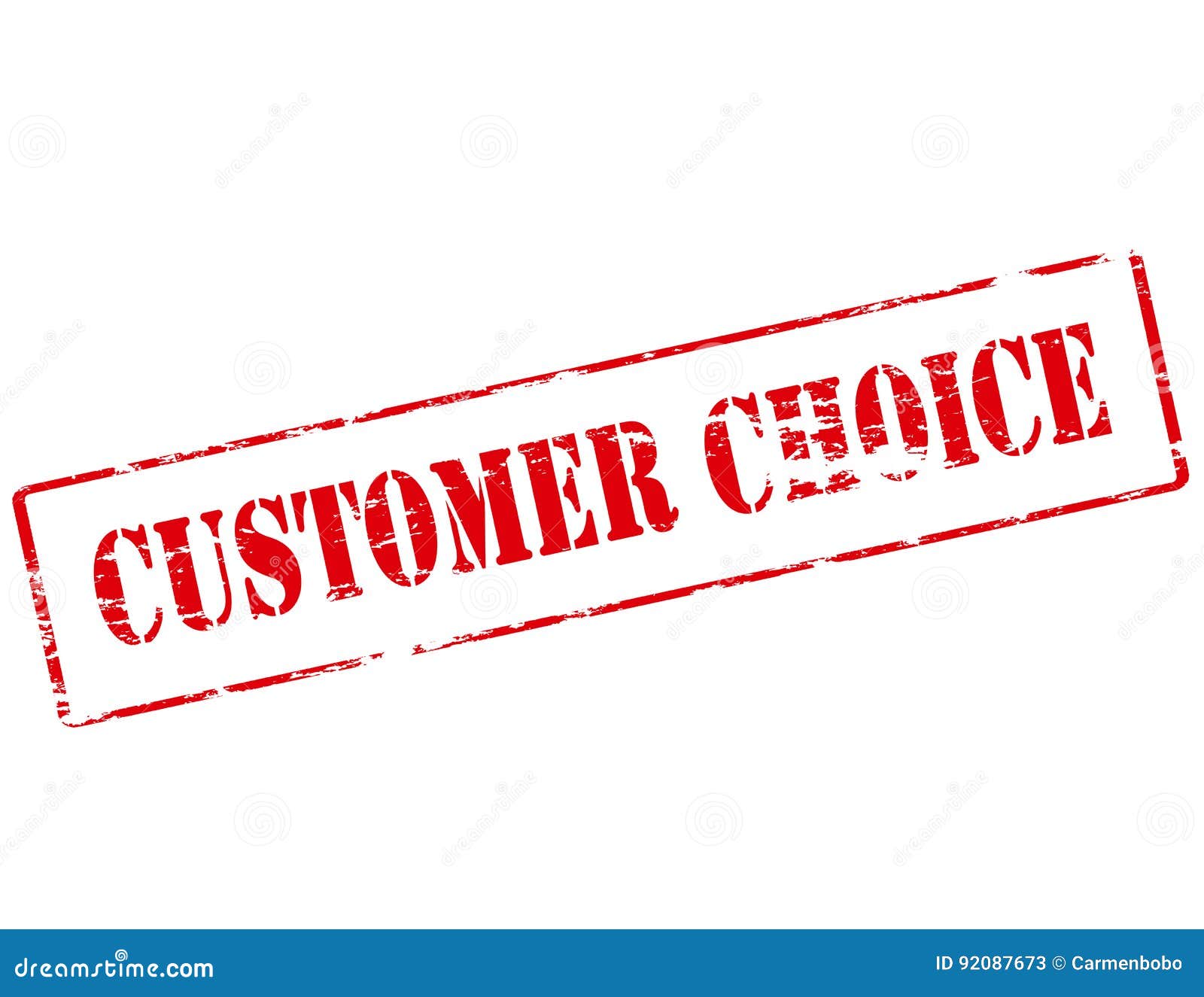Customer choice stock illustration. Illustration of text - 92087673