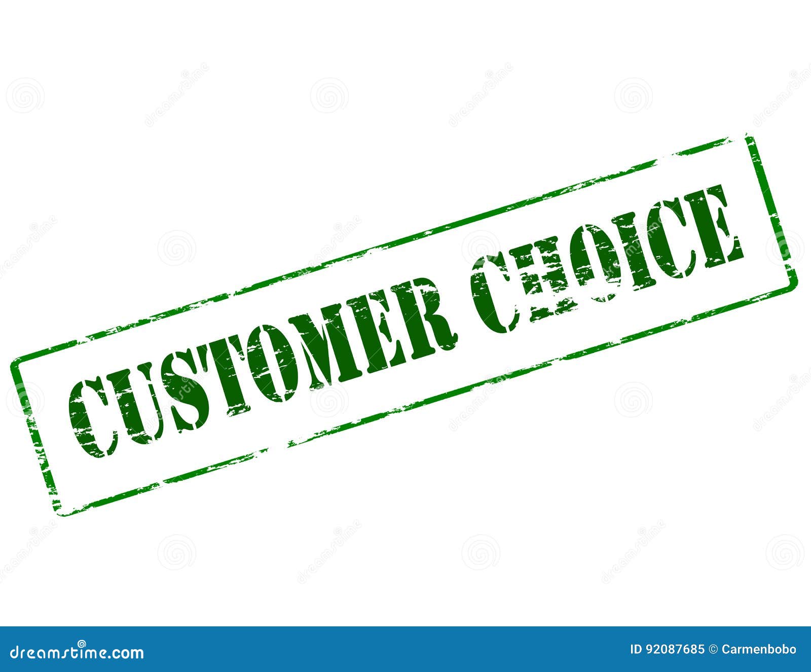 Customer choice stock illustration. Illustration of concept - 92087685