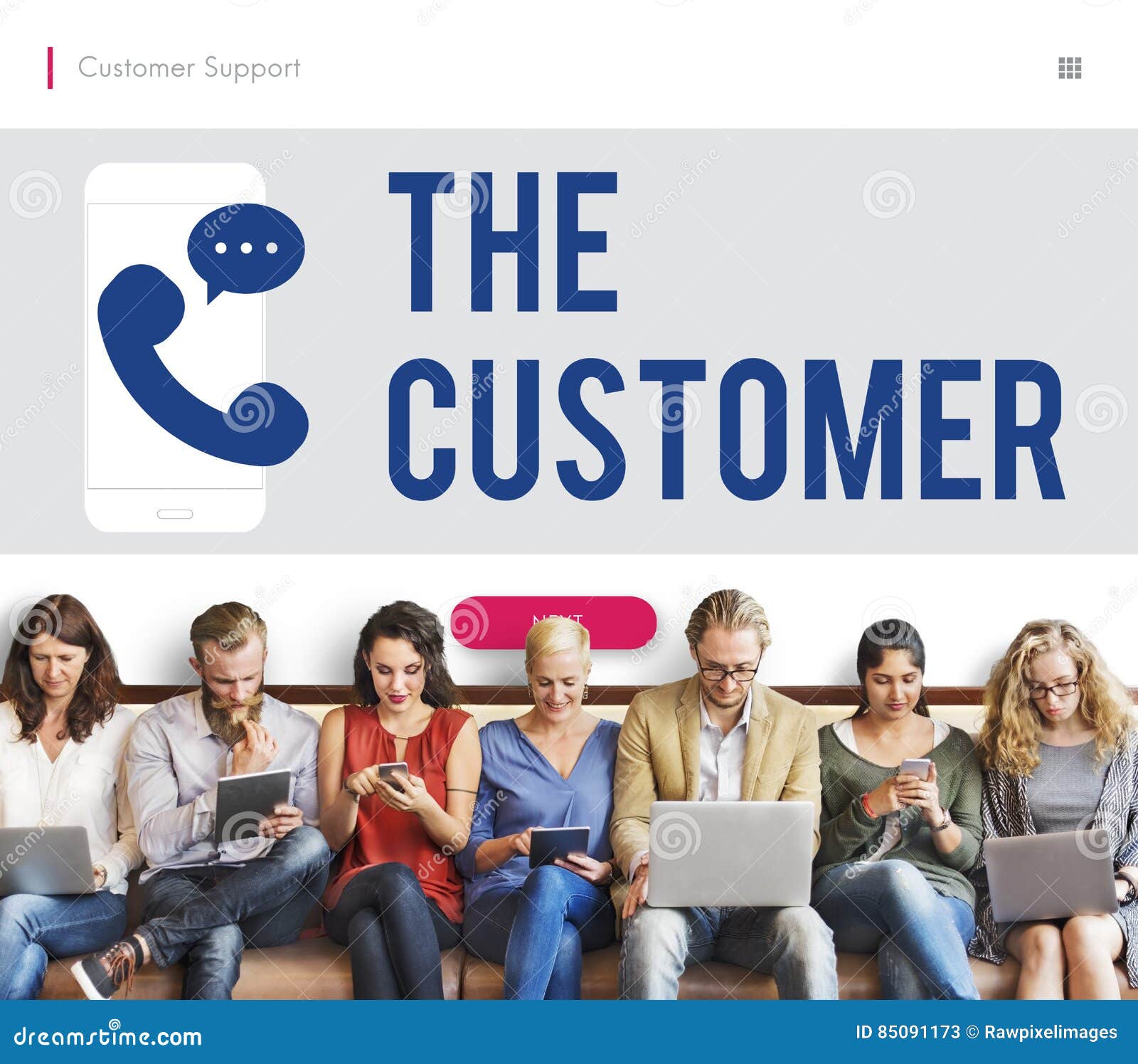Customer Communication Phone Icon Concept Stock Image - Image of chat ...