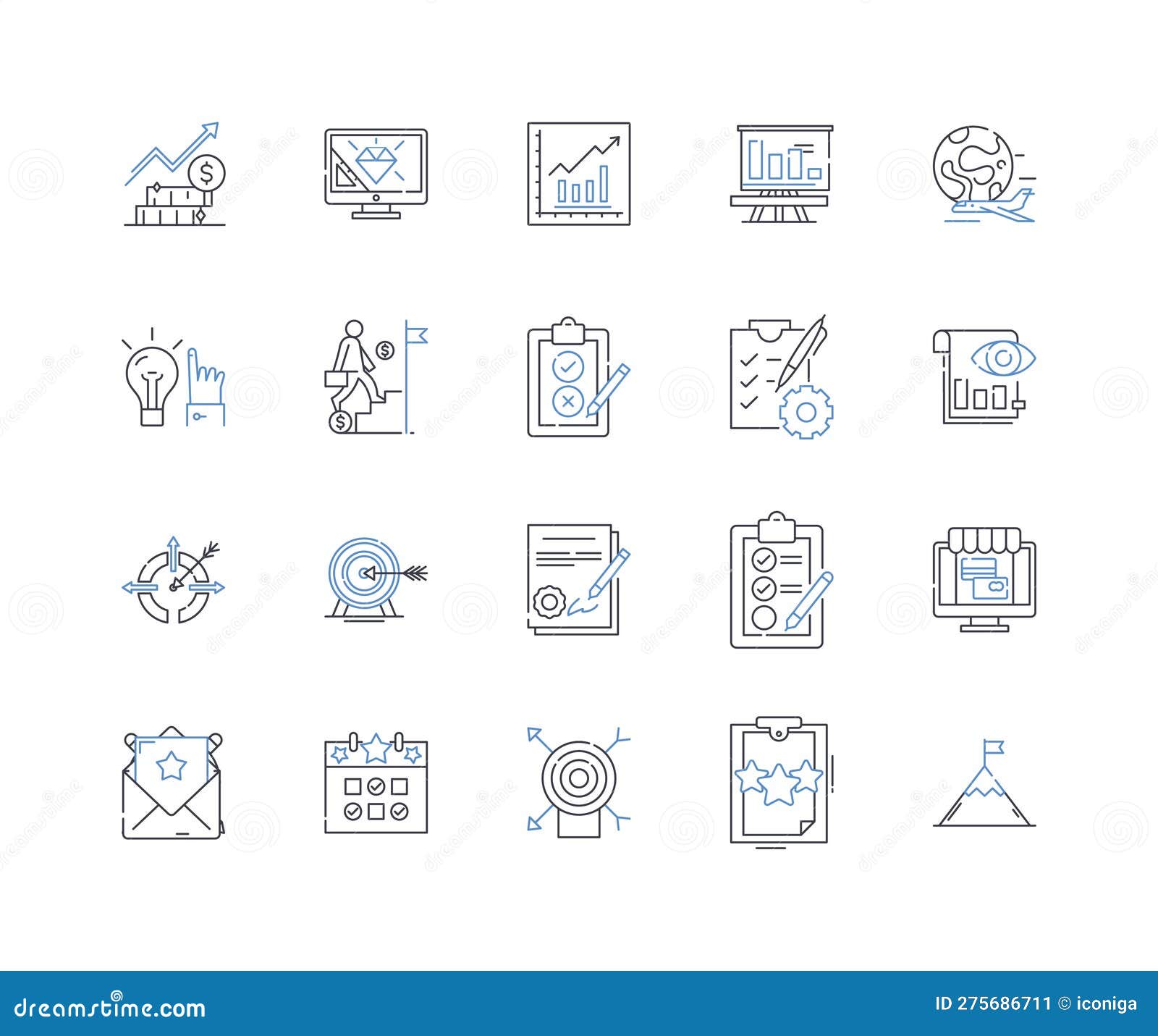 Customer Control Line Icons Collection. Empowerment, Autonomy ...