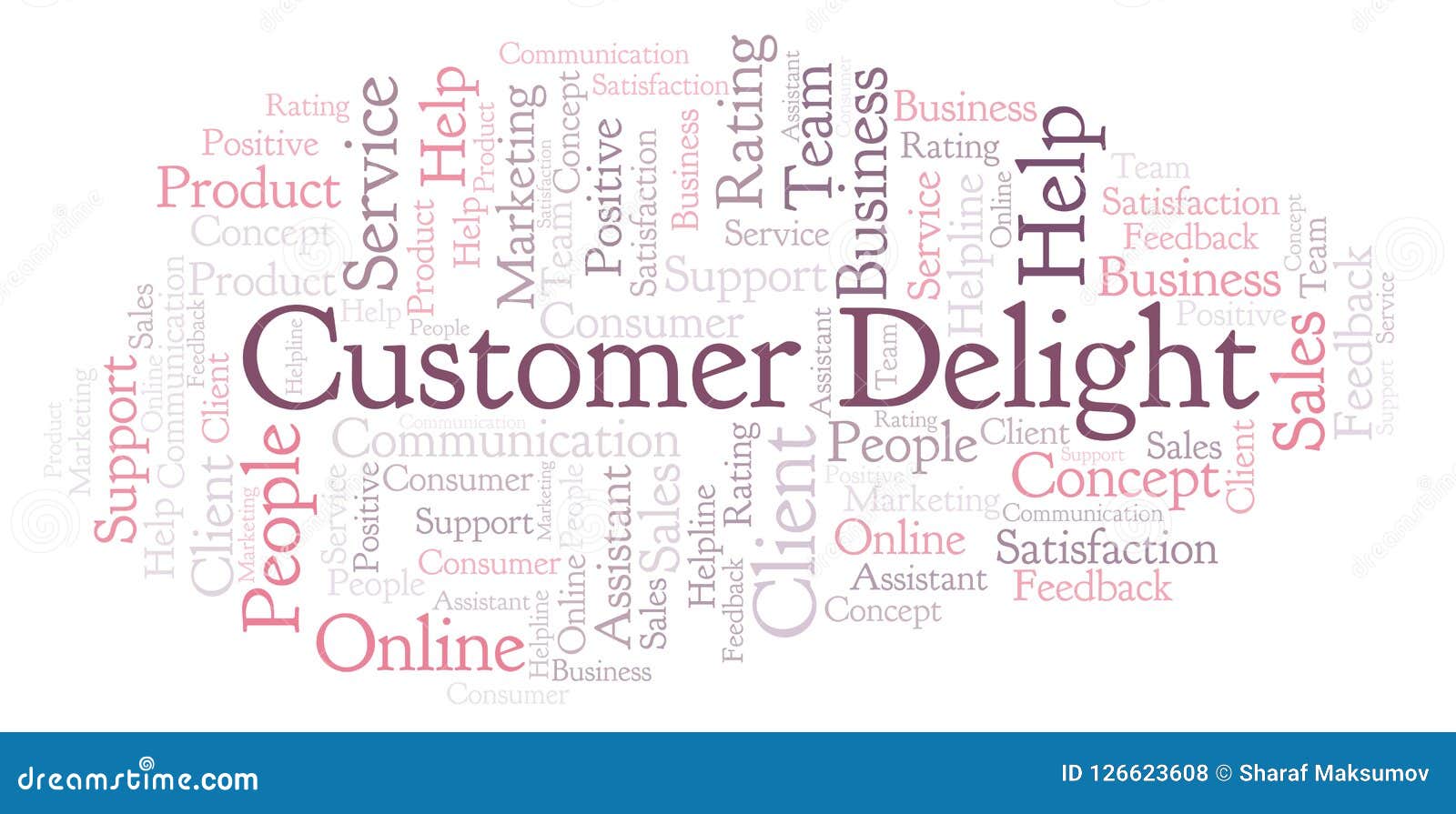 Delight Word Block On White Stock Photography | CartoonDealer.com ...