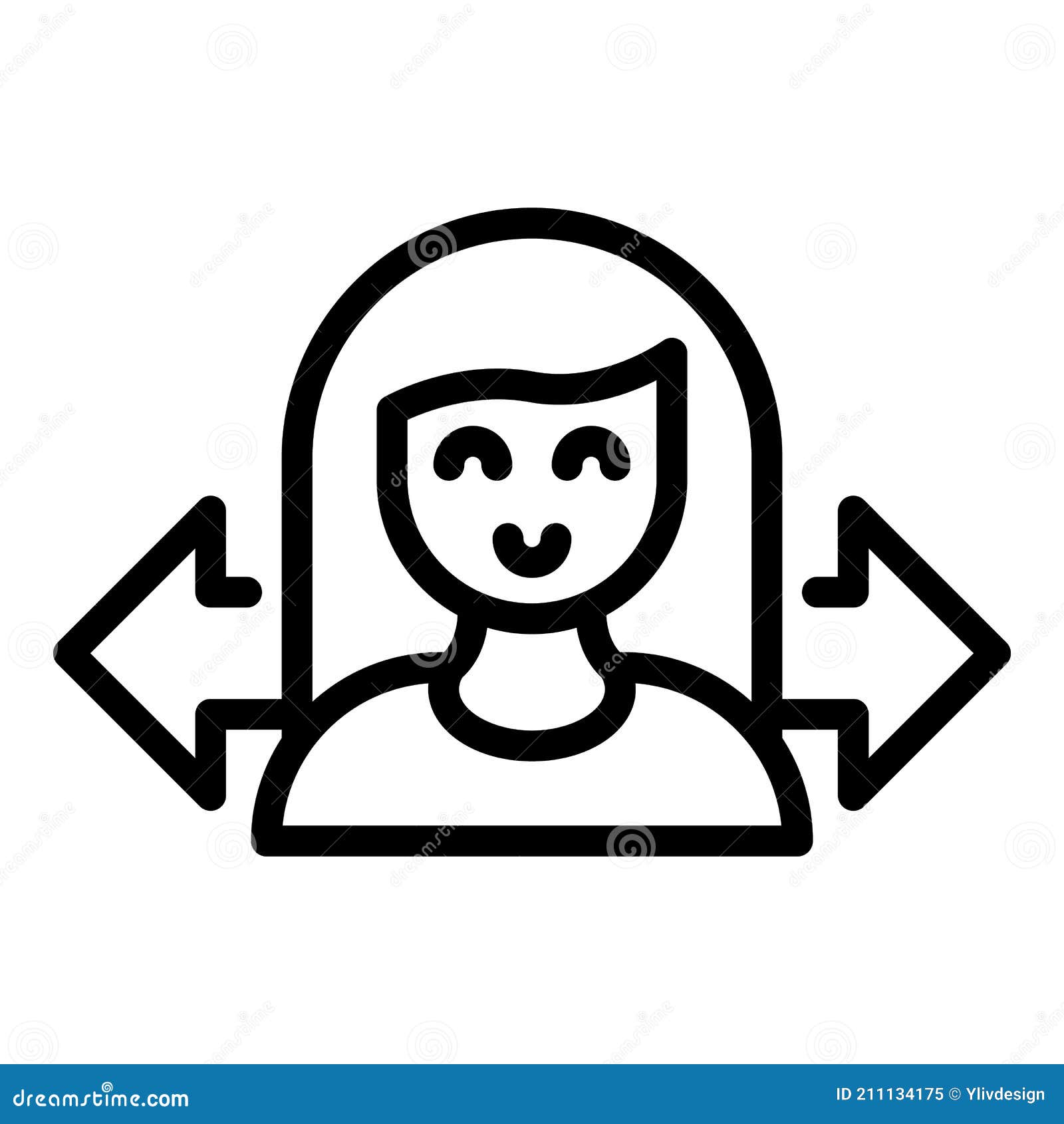 Customer Demand Icon, Outline Style Stock Vector - Illustration of ...