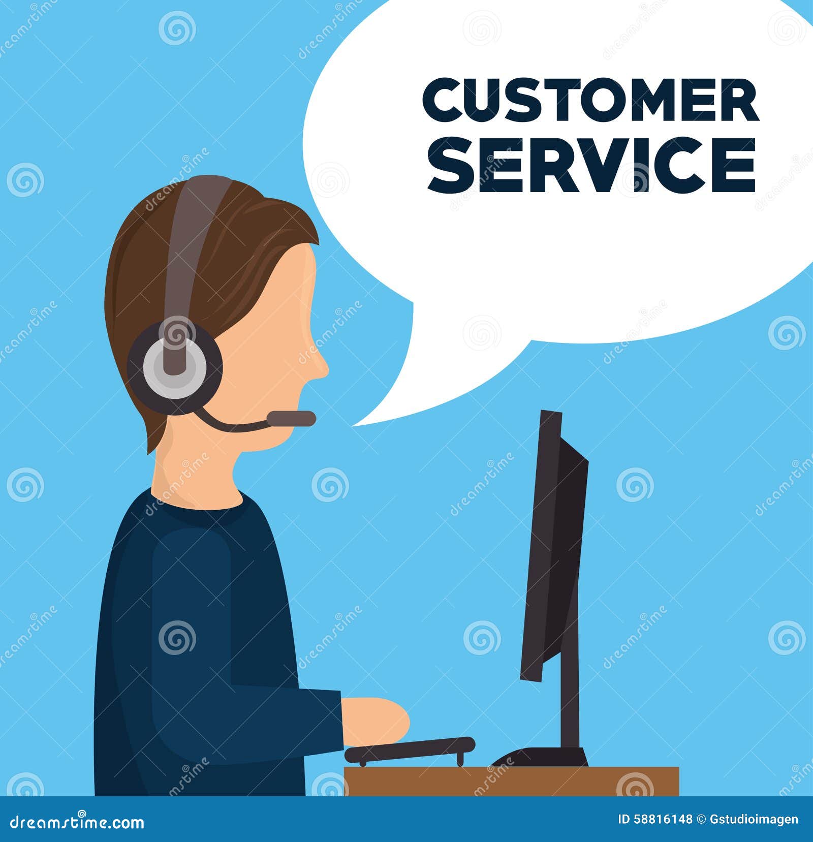 Customer design. stock vector. Illustration of innovation - 58816148