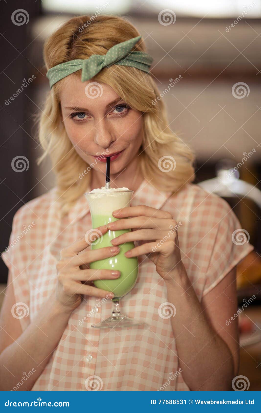 Customer Drinking a Cocktail Stock Image - Image of cocktail ...
