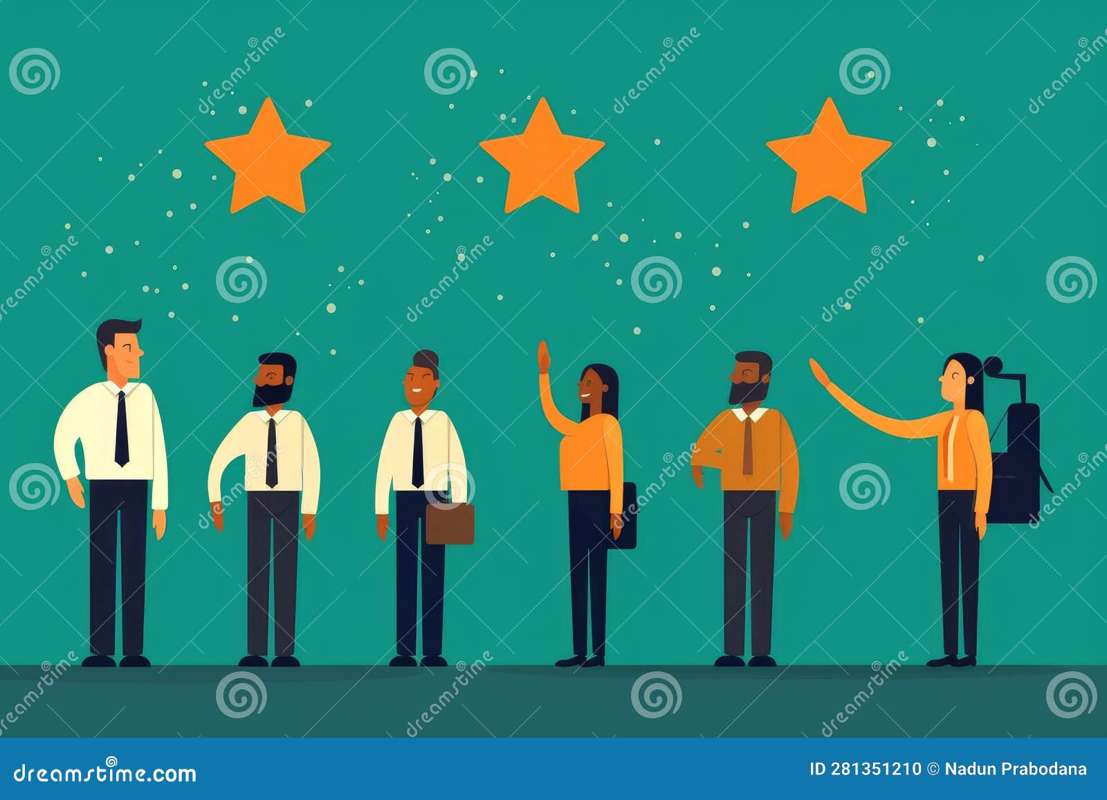 Customer Evaluation Feedback: Men in Suit Giving Feedback (AI Generated ...