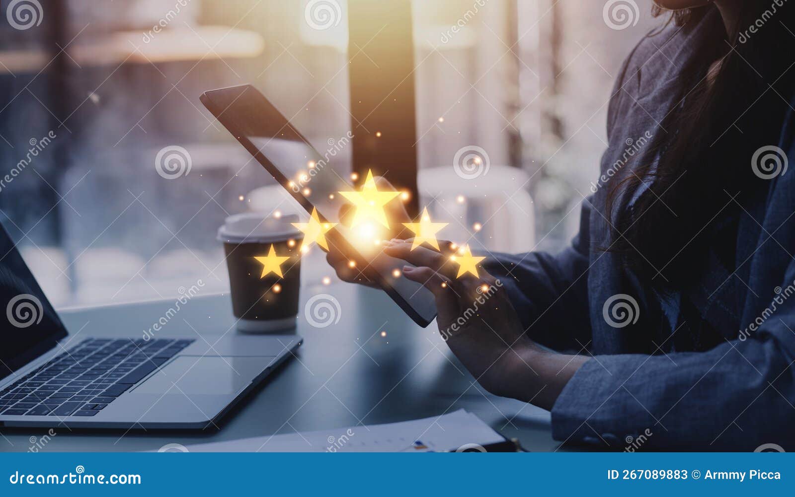 Customer Experience Concept, Best Excellent Services Rating for ...