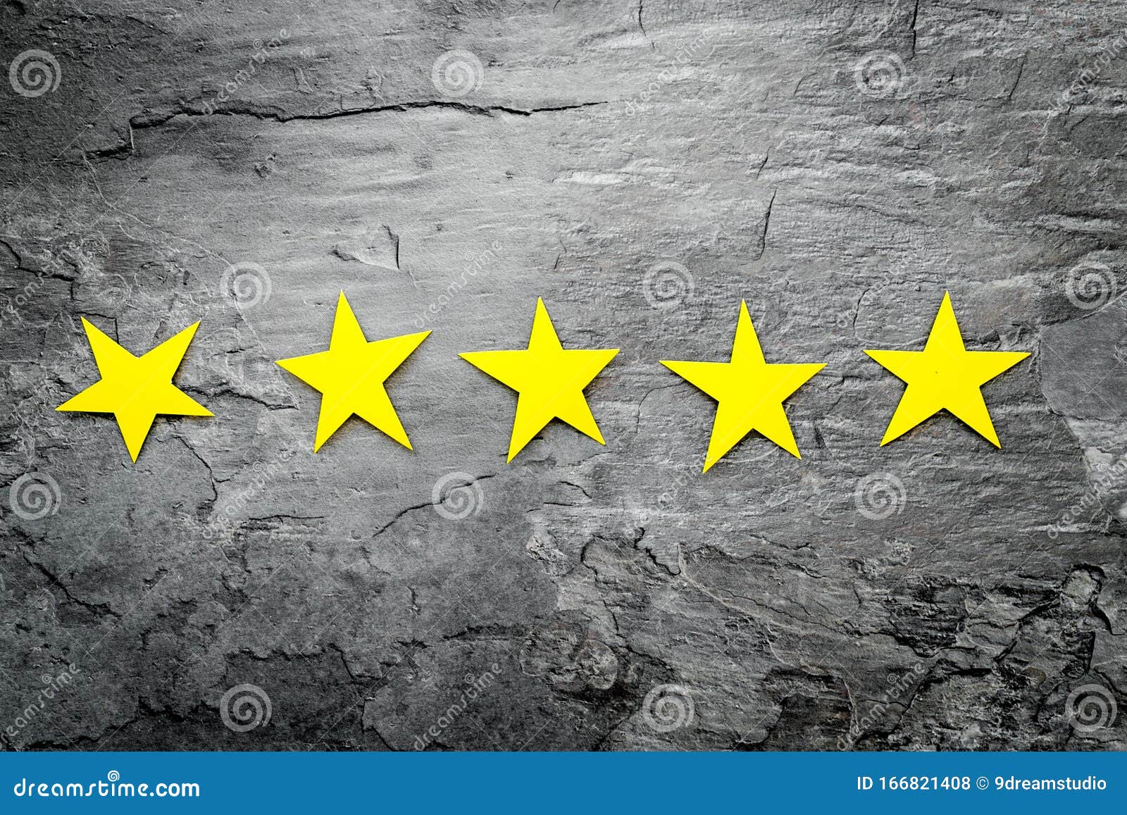 Customer Experience Concept. Estimate Service Quality. Five Stars on ...