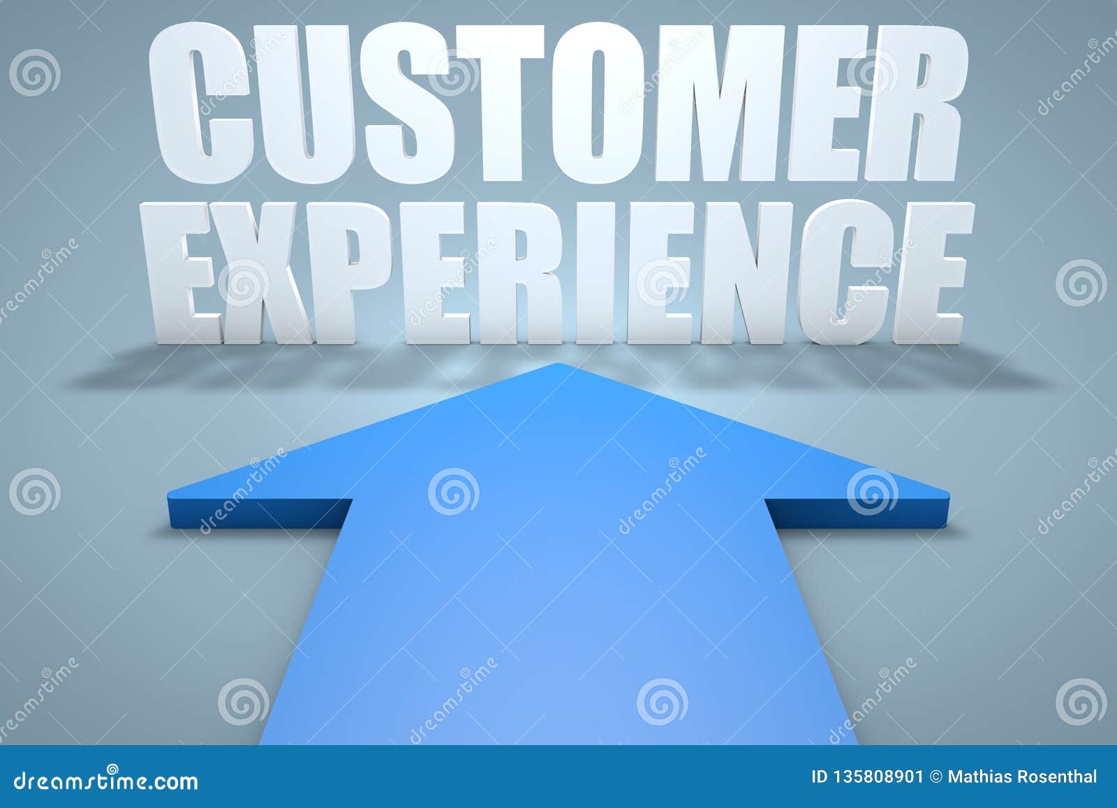 Customer Experience stock illustration. Illustration of social - 135808901