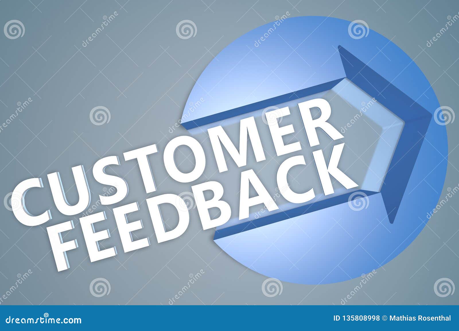 Customer Feedback stock illustration. Illustration of concept - 135808998