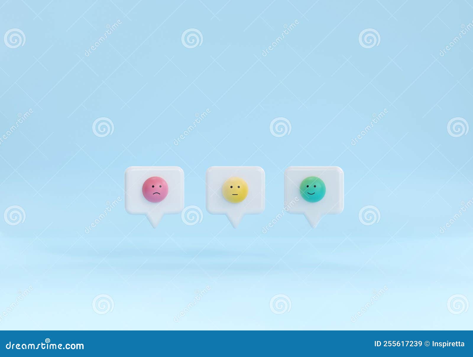 Feedback Emoji Slider. Reviews Or Rating Scale With Emoji Representing ...