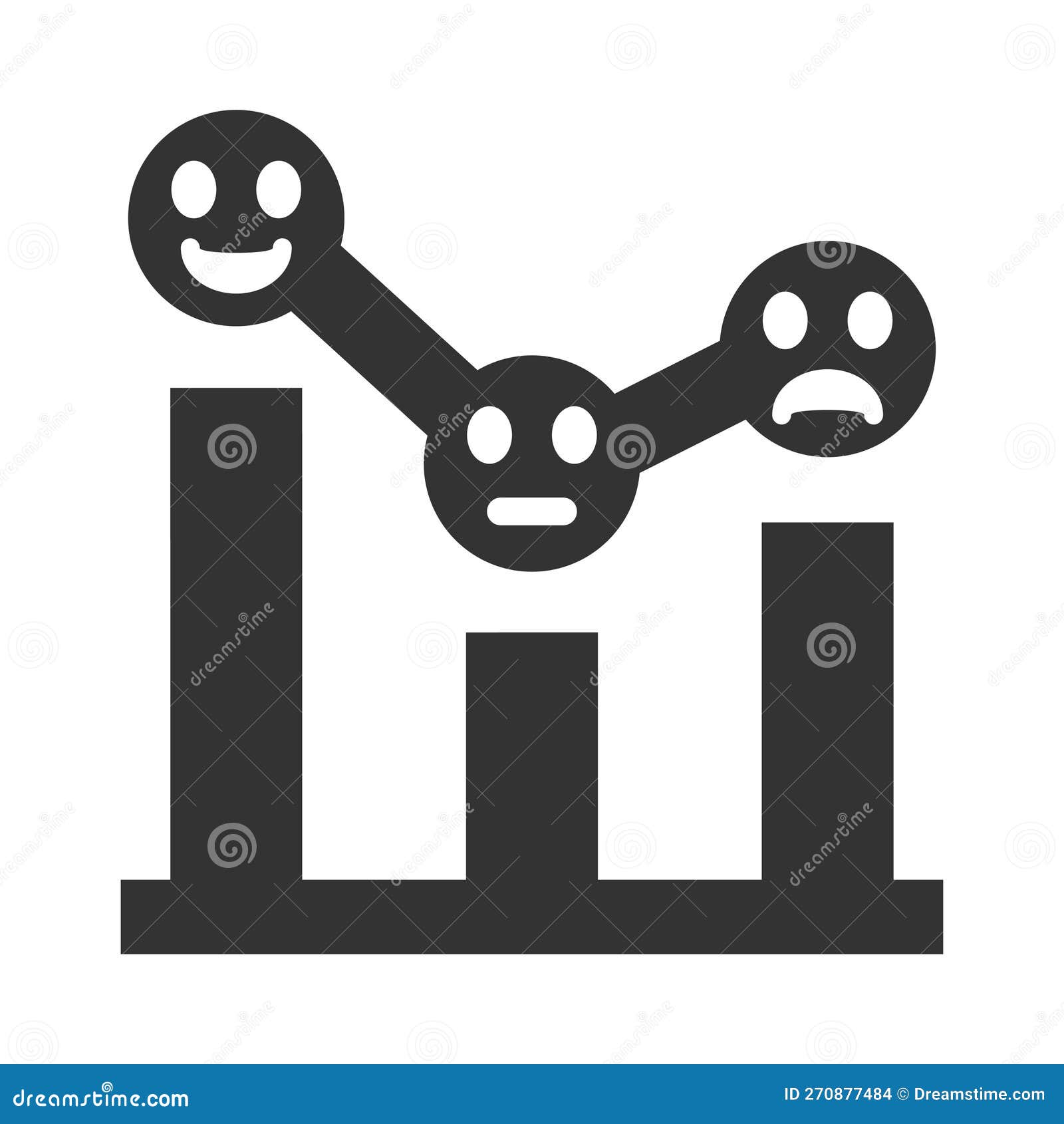 Customer Feedback Evaluation Icon Stock Vector - Illustration of ...