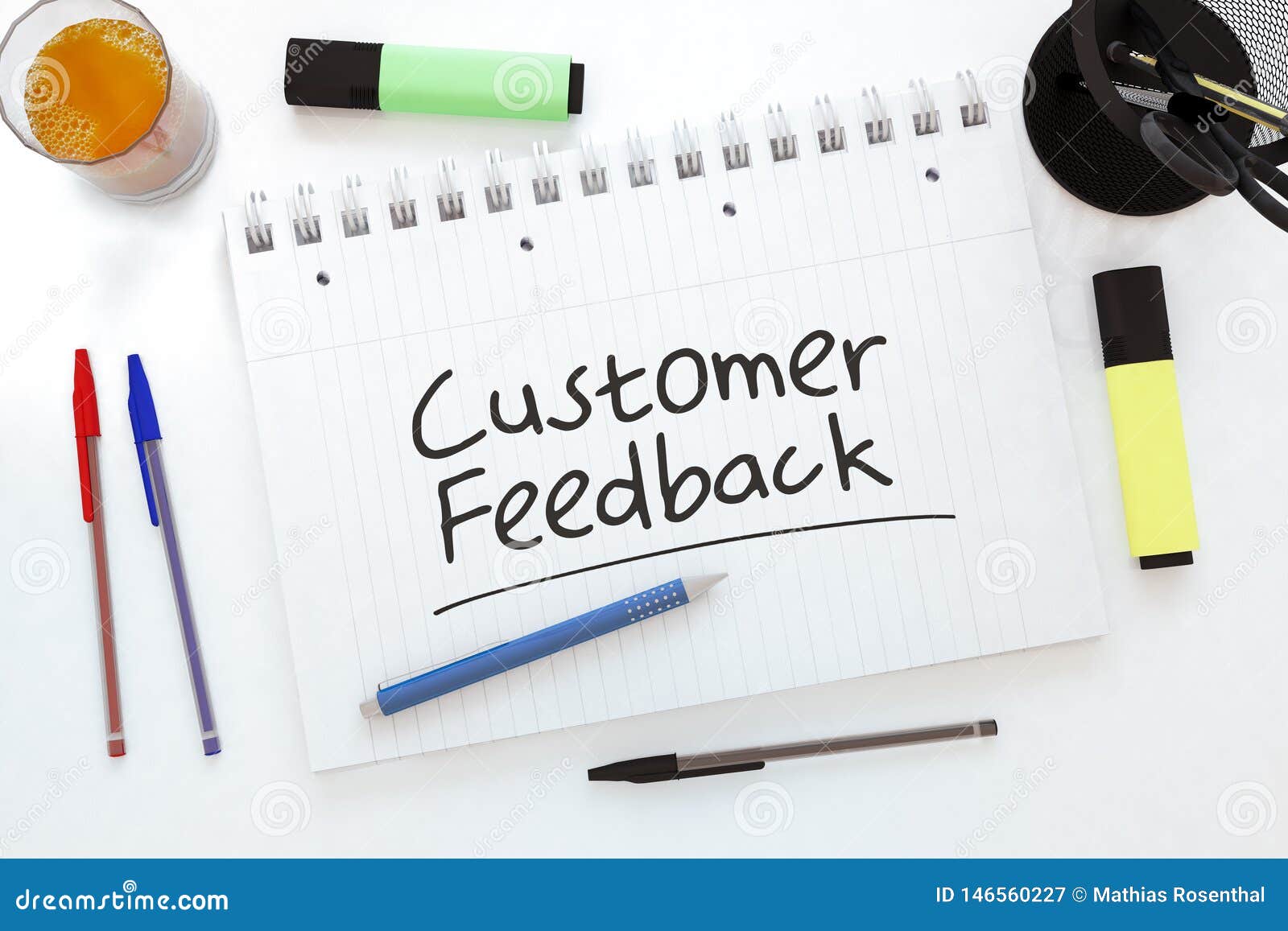 Customer Feedback stock illustration. Illustration of business - 146560227