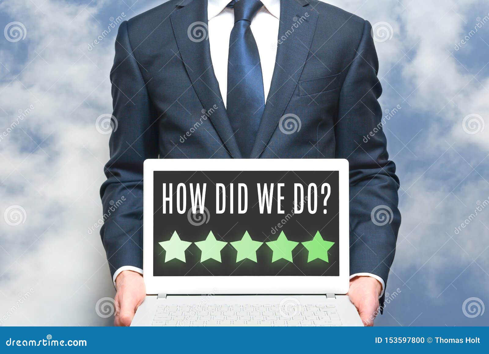 Customer Feedback. Online Survey for Client To Leave a Rating or ...