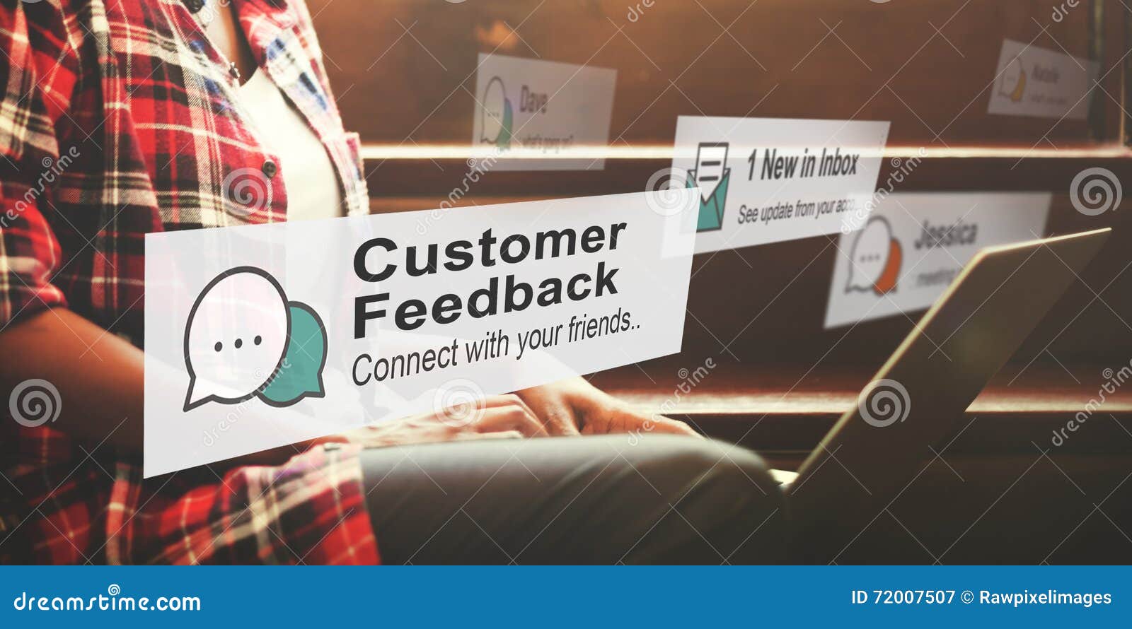 Customer Feedback Opinion Reply Report Concept Stock Image - Image of ...