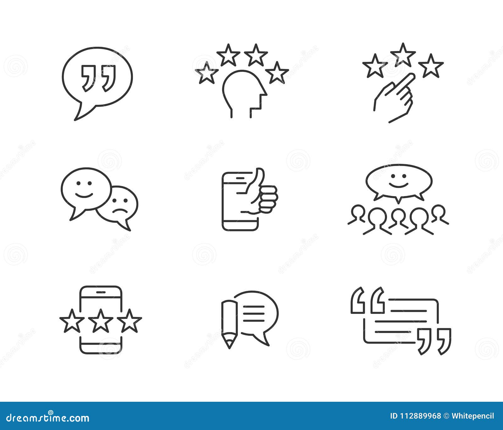 Customer Feedback Scale, Flat Vector Illustration. Rating Scale For ...