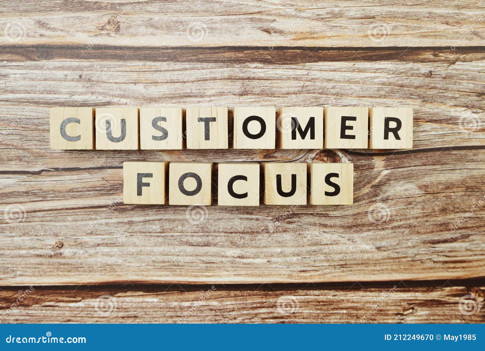 Customer Focus Alphabet Letter on Wooden Background Stock Photo - Image ...