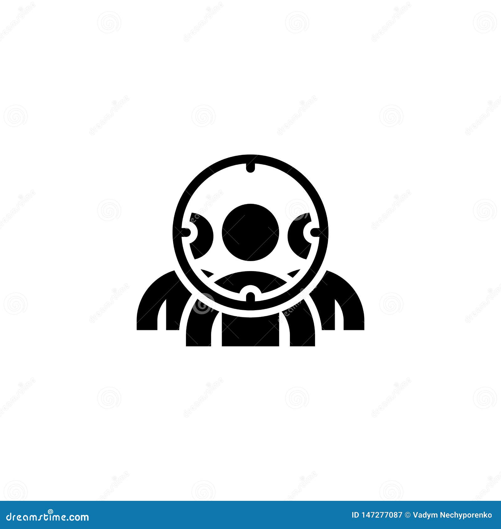 Customer Focus Doodle Of A Magnifying Glass Focusing On A Customer Icon ...