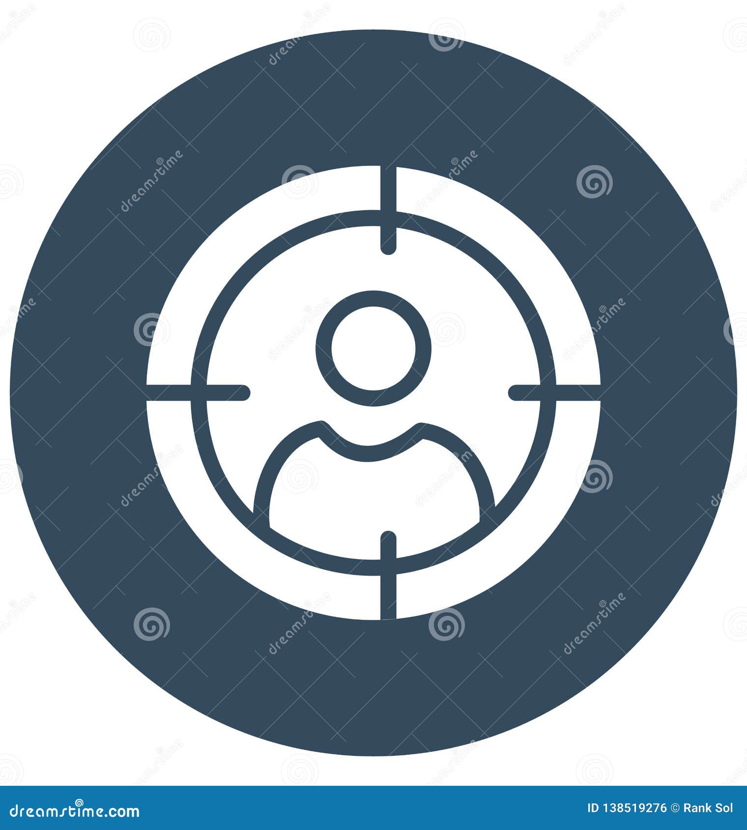 Customer Focus Isolated Vector Icon that Can Be Easily Modified or Edit ...