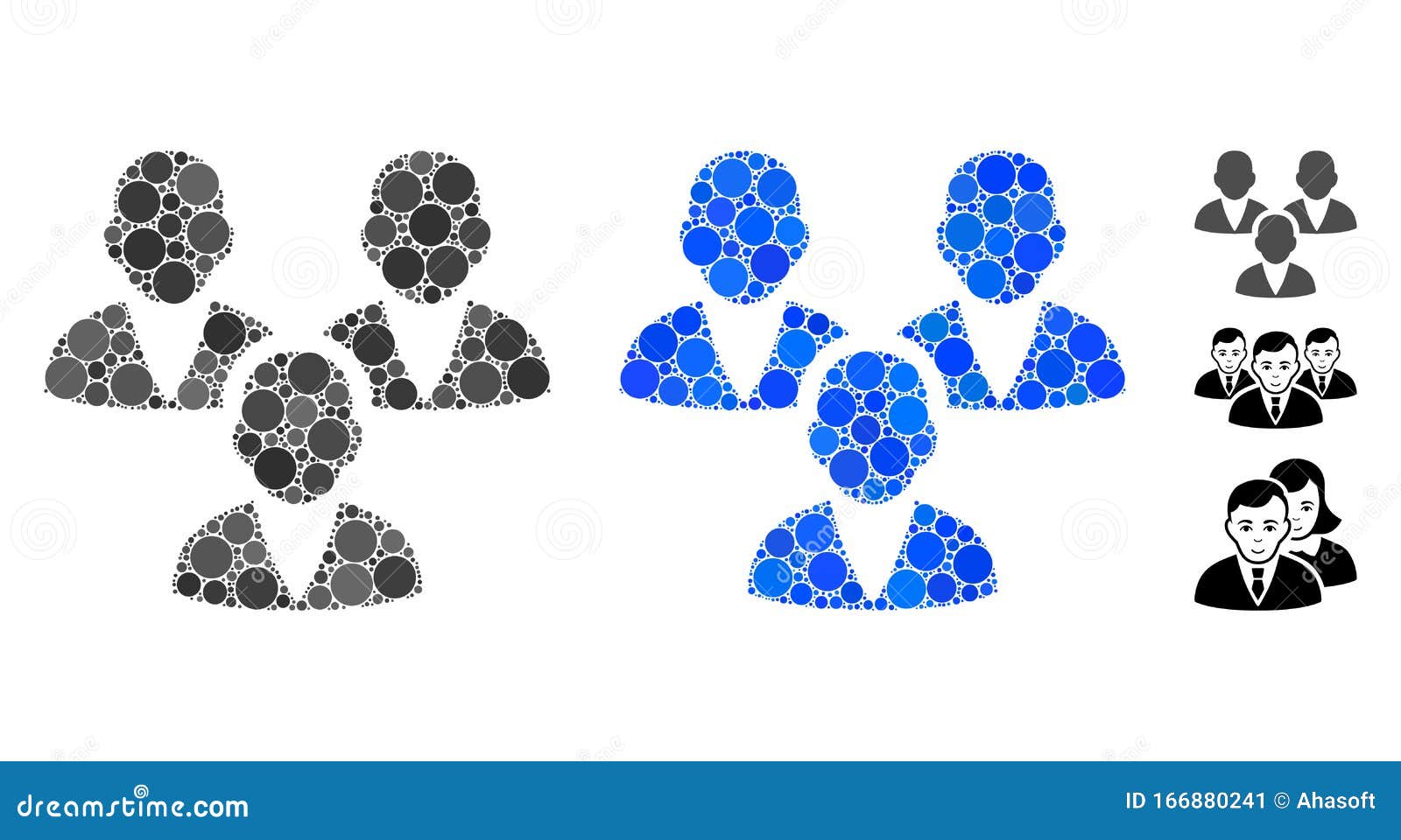 Customer Group Line Icons Collection. Millennial, Gen Z, Baby Boomers ...