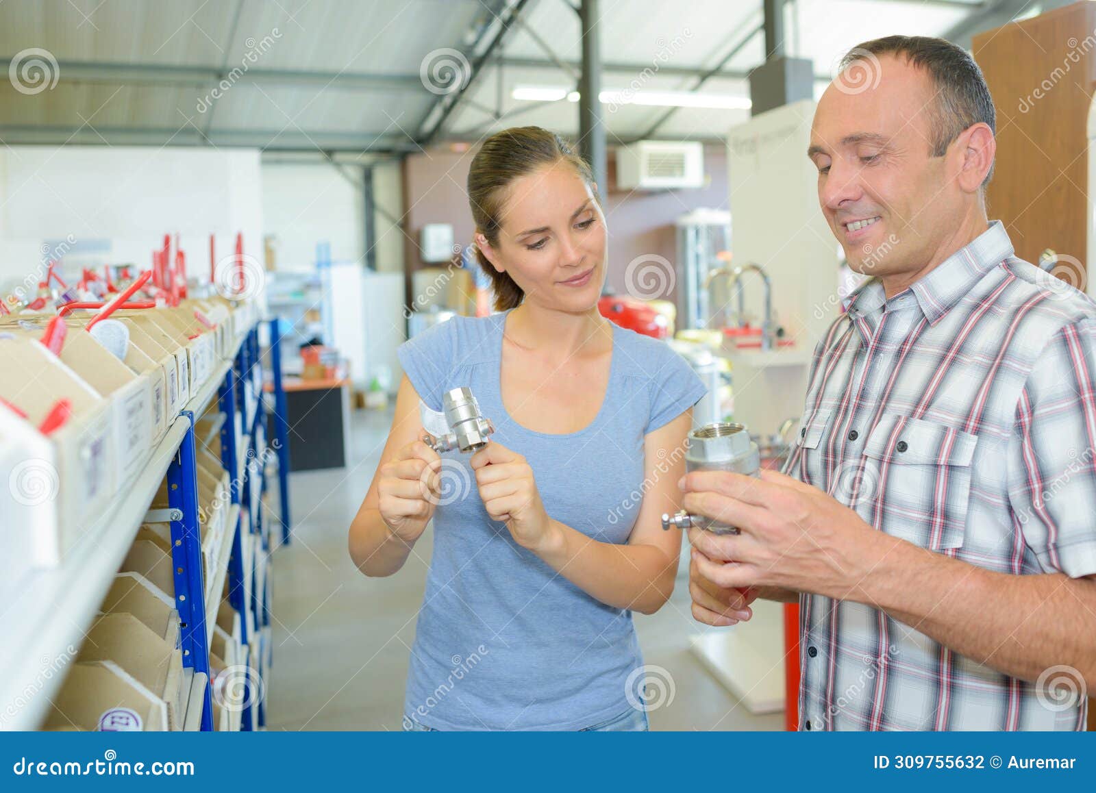 Customer in hardware store stock photo. Image of help - 309755632