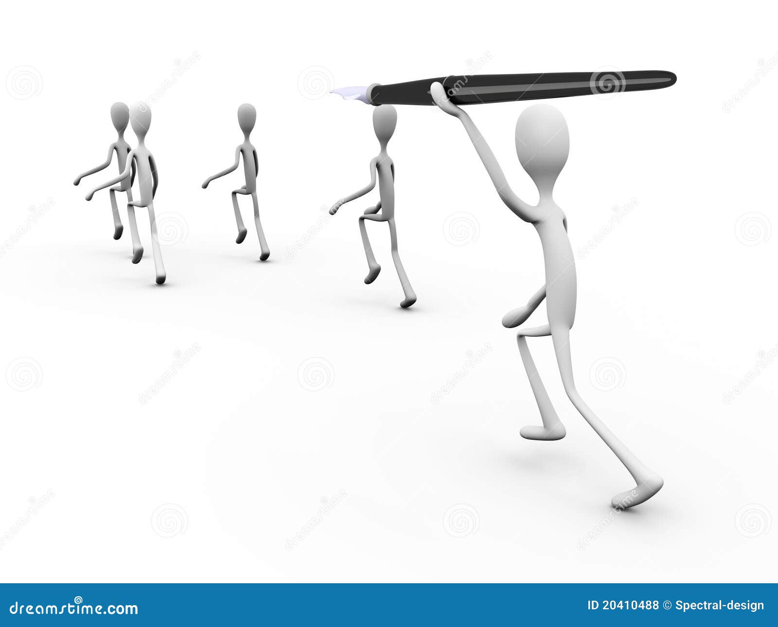 Customer Hunting stock illustration. Illustration of fast - 20410488