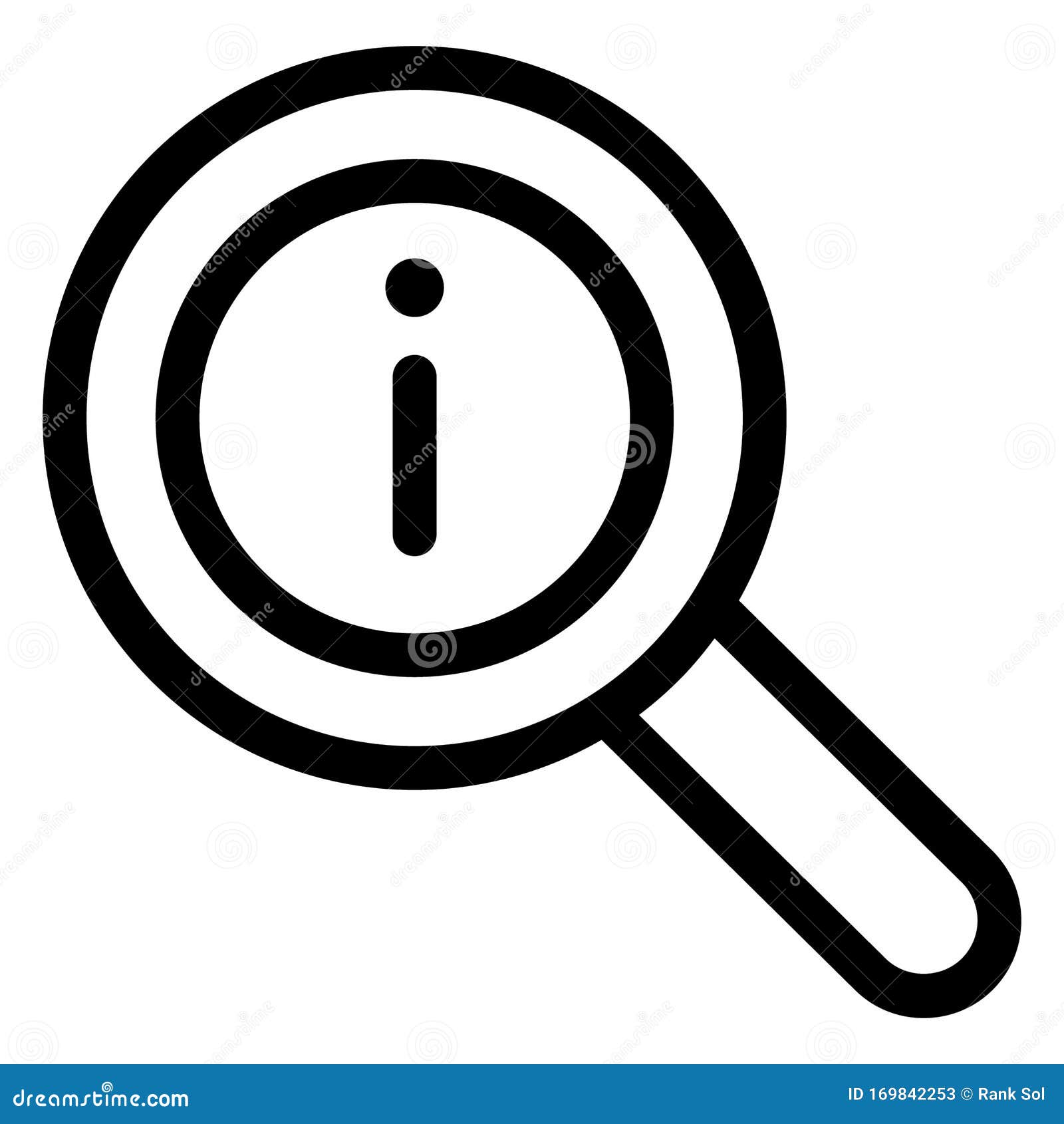 Customer, Information Isolated Vector Icon Which Can Easily Modify or ...