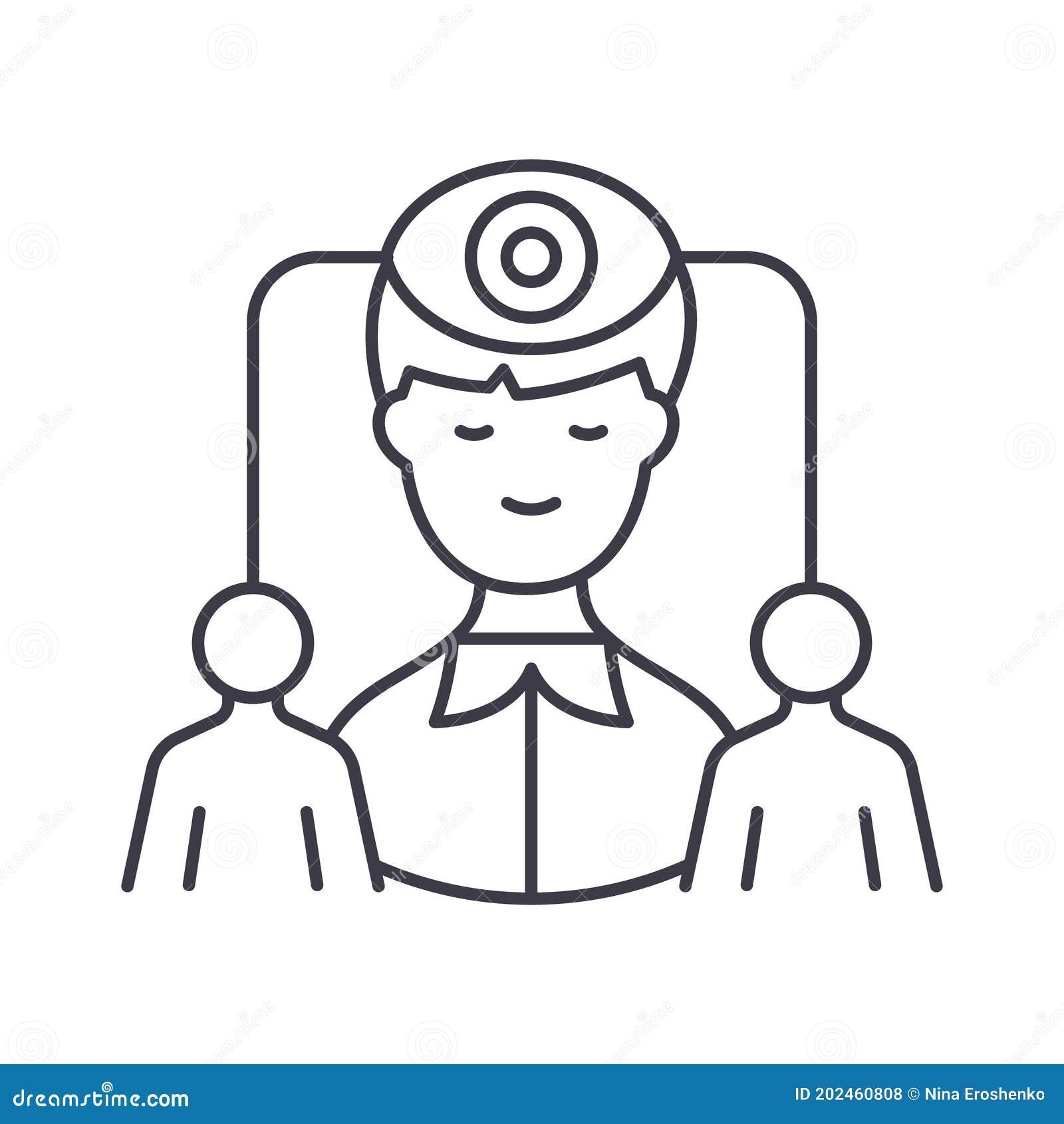 Customer Insight Icon, Linear Isolated Illustration, Thin Line Vector ...