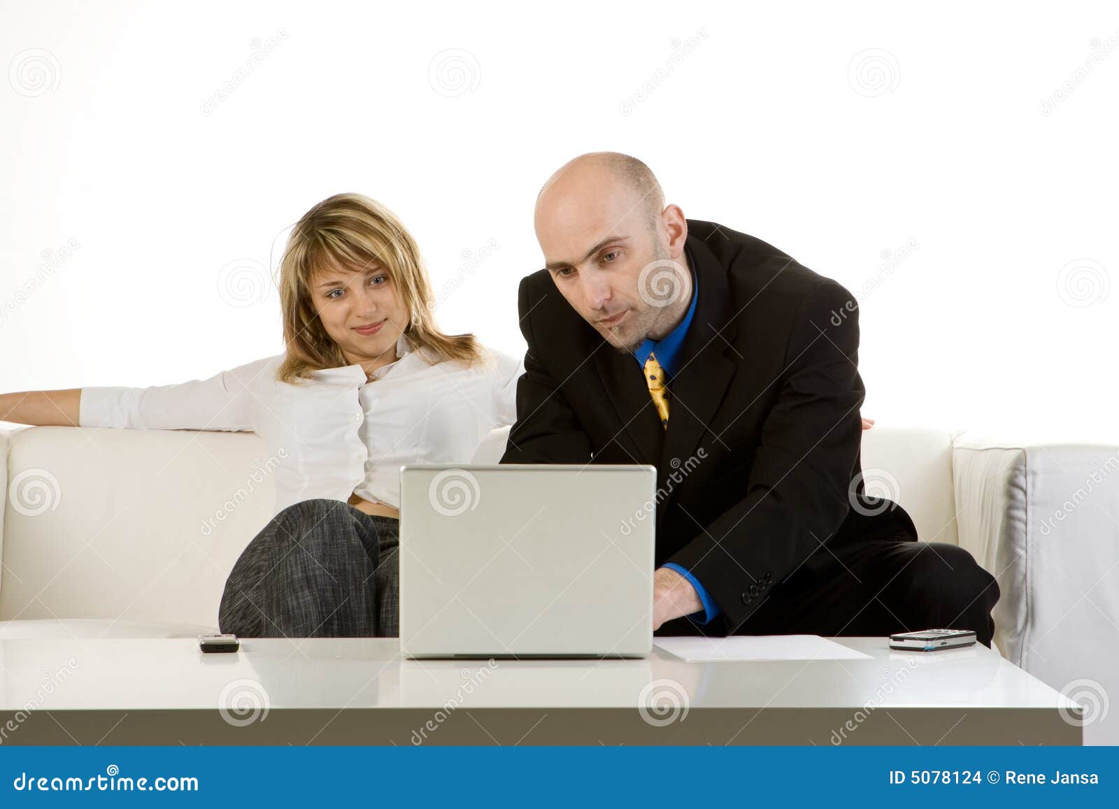 Customer Interface on Laptop Stock Photo - Image of electronic ...