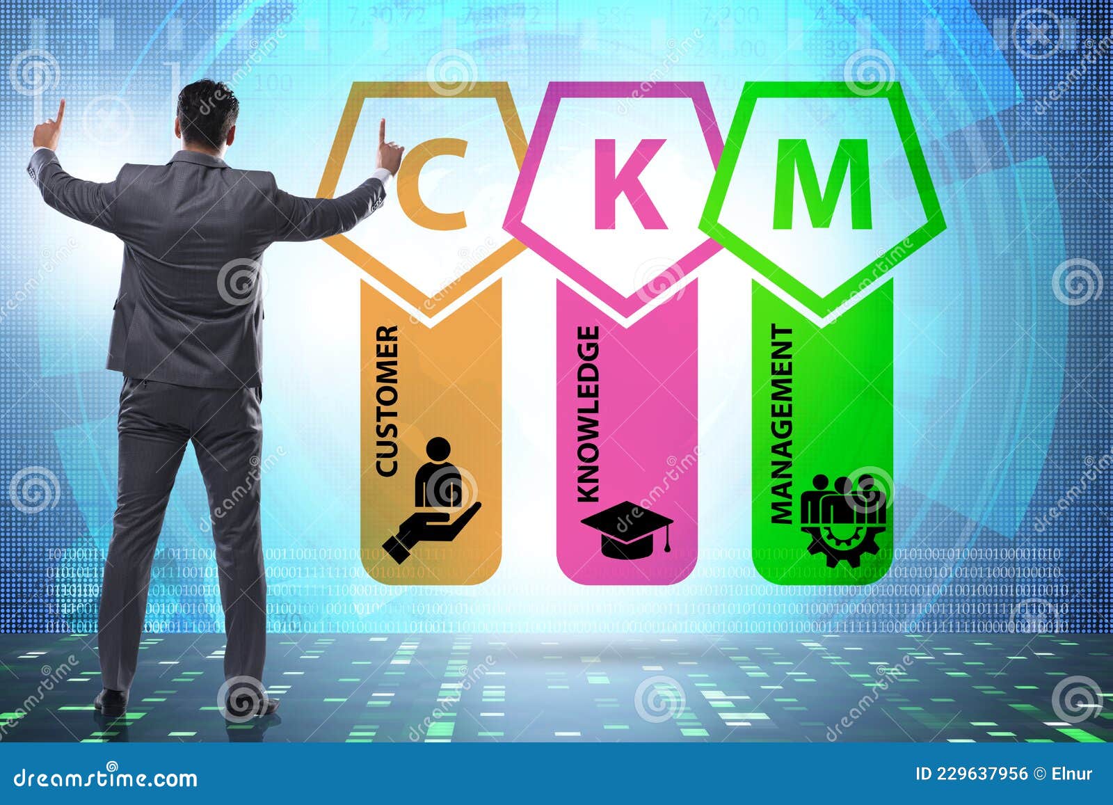 Customer Knowledge Management Business Concept Stock Photo - Image of ...