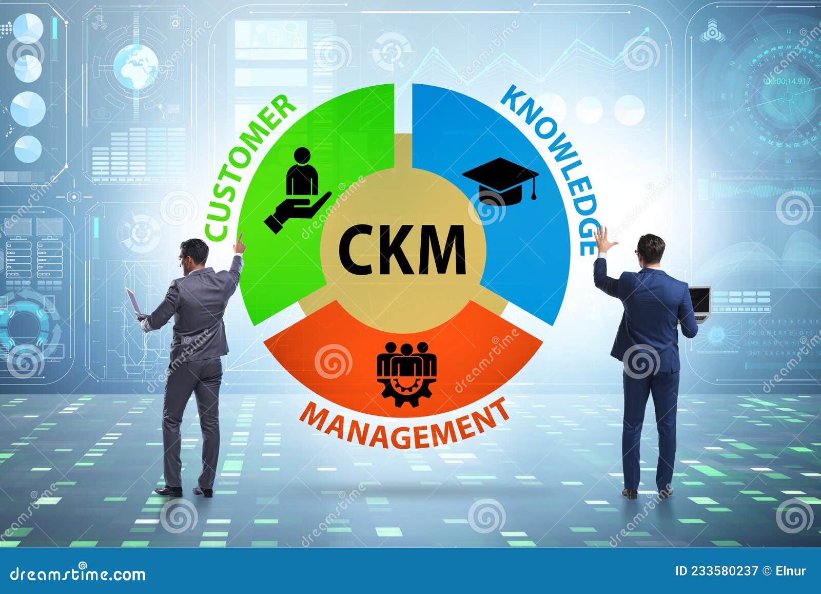 Customer Knowledge Management Business Concept Stock Image - Image of ...