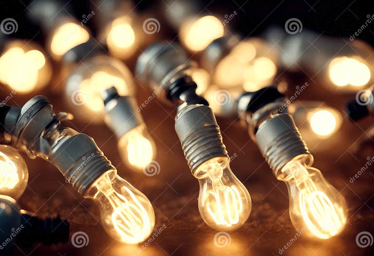 Customer Light Concept Bulbs Client Support Feedback Performance ...
