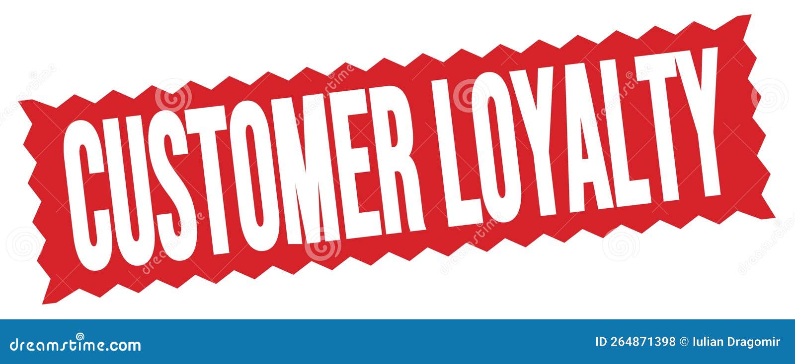CUSTOMER LOYALTY Text Written on Red Stamp Sign Stock Illustration ...