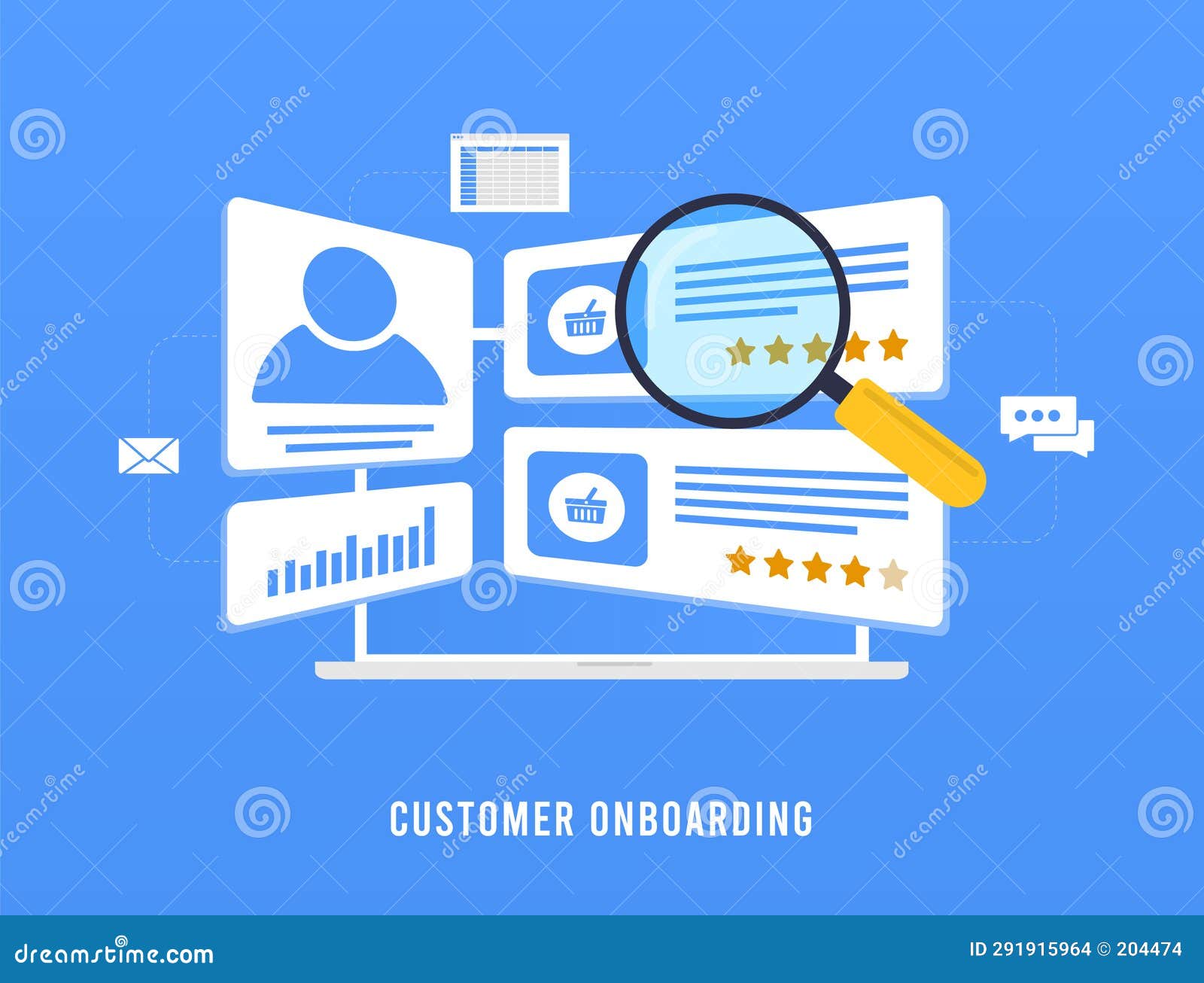 Client Relationship Venn Diagram, Mind Map Concept For Presentations ...
